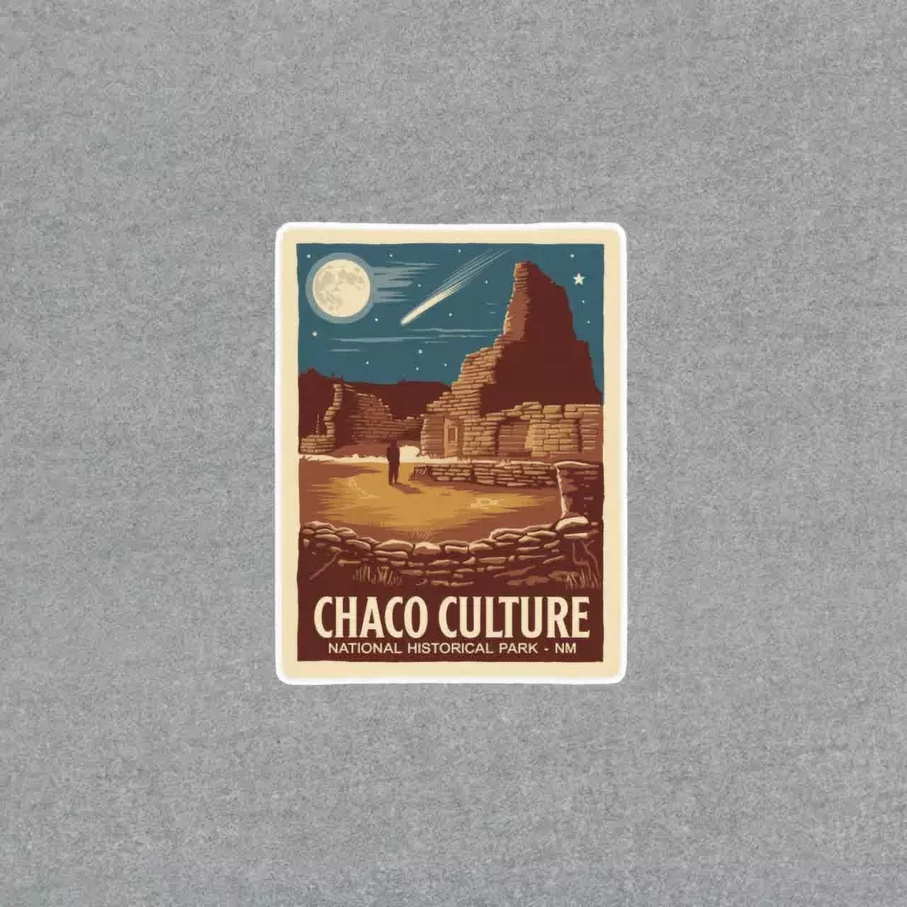 Vintage Chaco Culture National Historical Park Stickerphone Decal Water ...