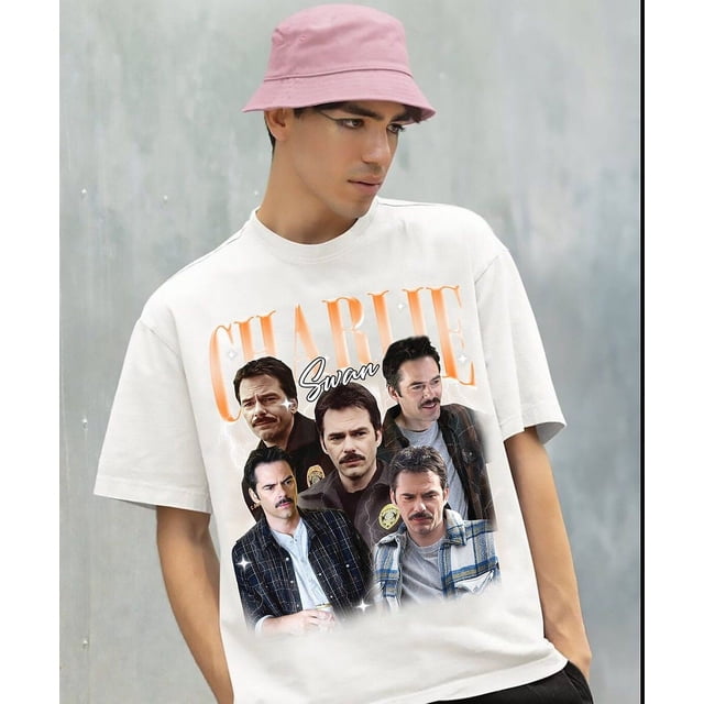 Vintage Charlie Swan Vintage 90's shirt, Billy Burke Fan Made Tee ...