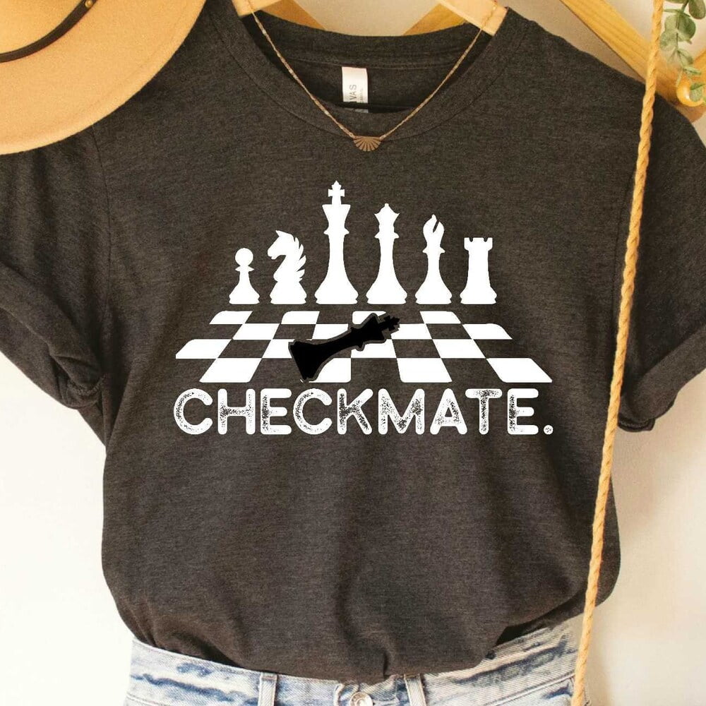 Vintage Checkmate Chess Club Chess Player Gift Funny Chess Board Game ...