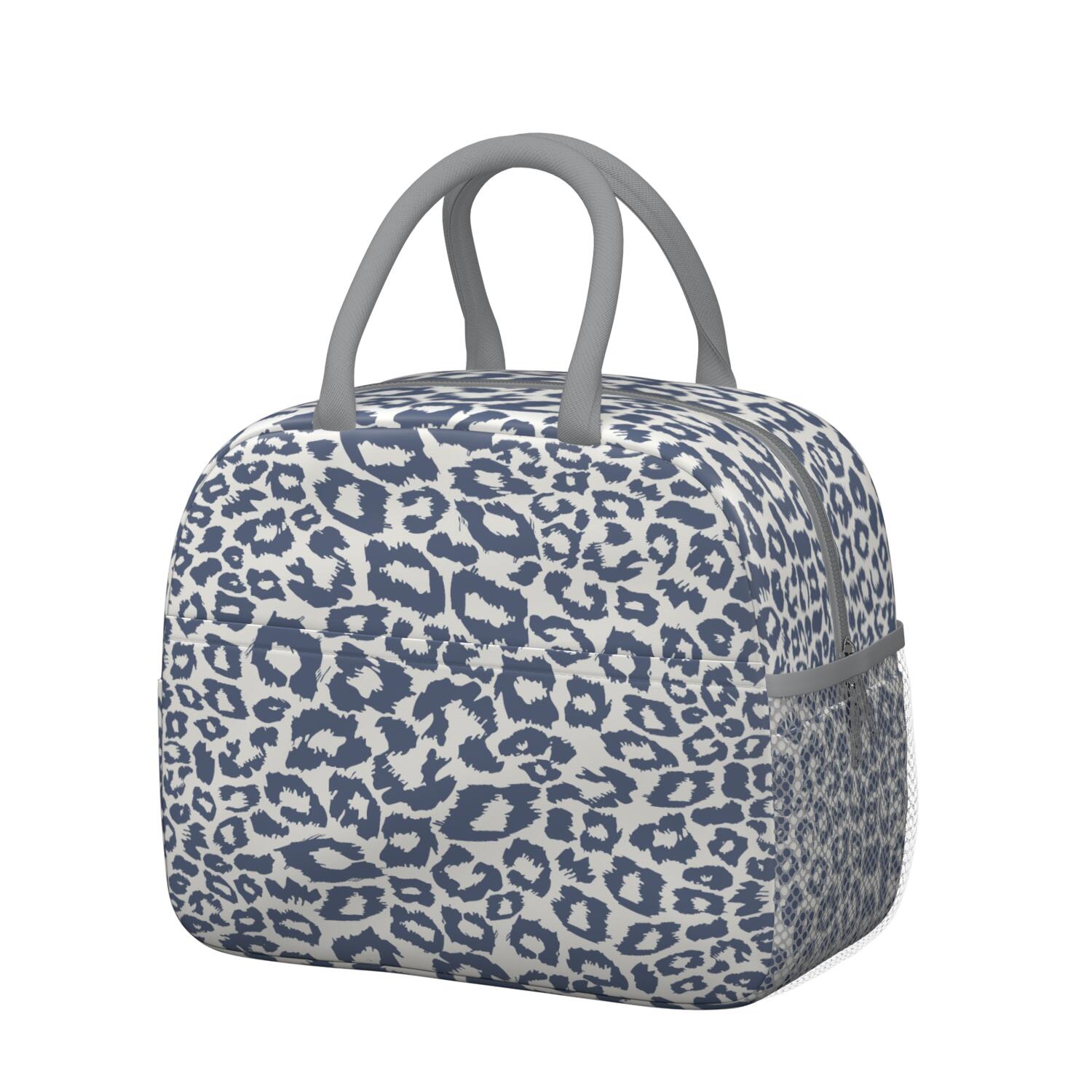 Vintage Cheetah Print Insulated Lunch Tote – Reusable Thermal Cooler ...
