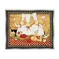 Free Shipping! Stupell Industries Vintage Chefs Checkered Kitchen ...