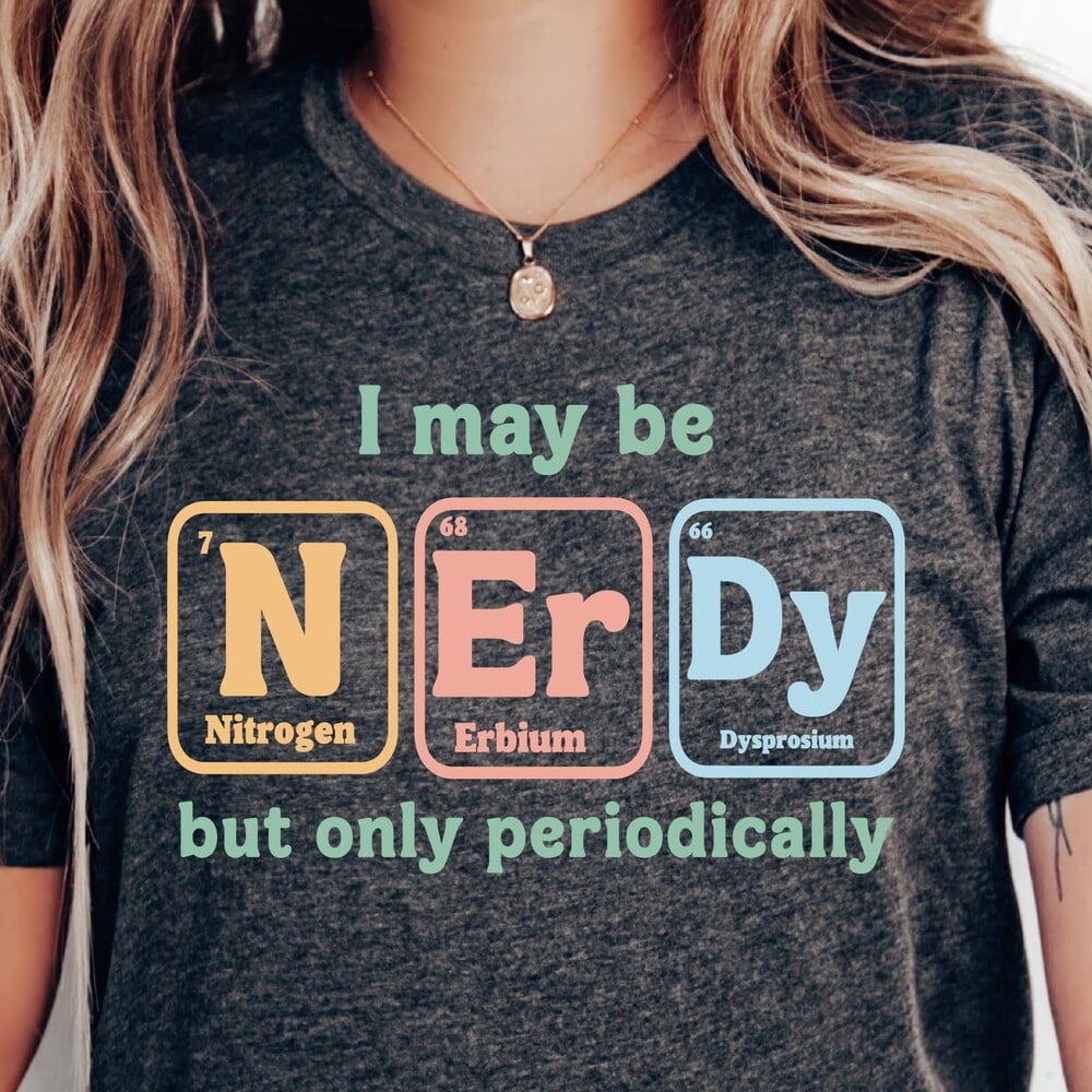 Vintage Chemistry Periodic Table I May Be Nerdy But Only Periodically ...