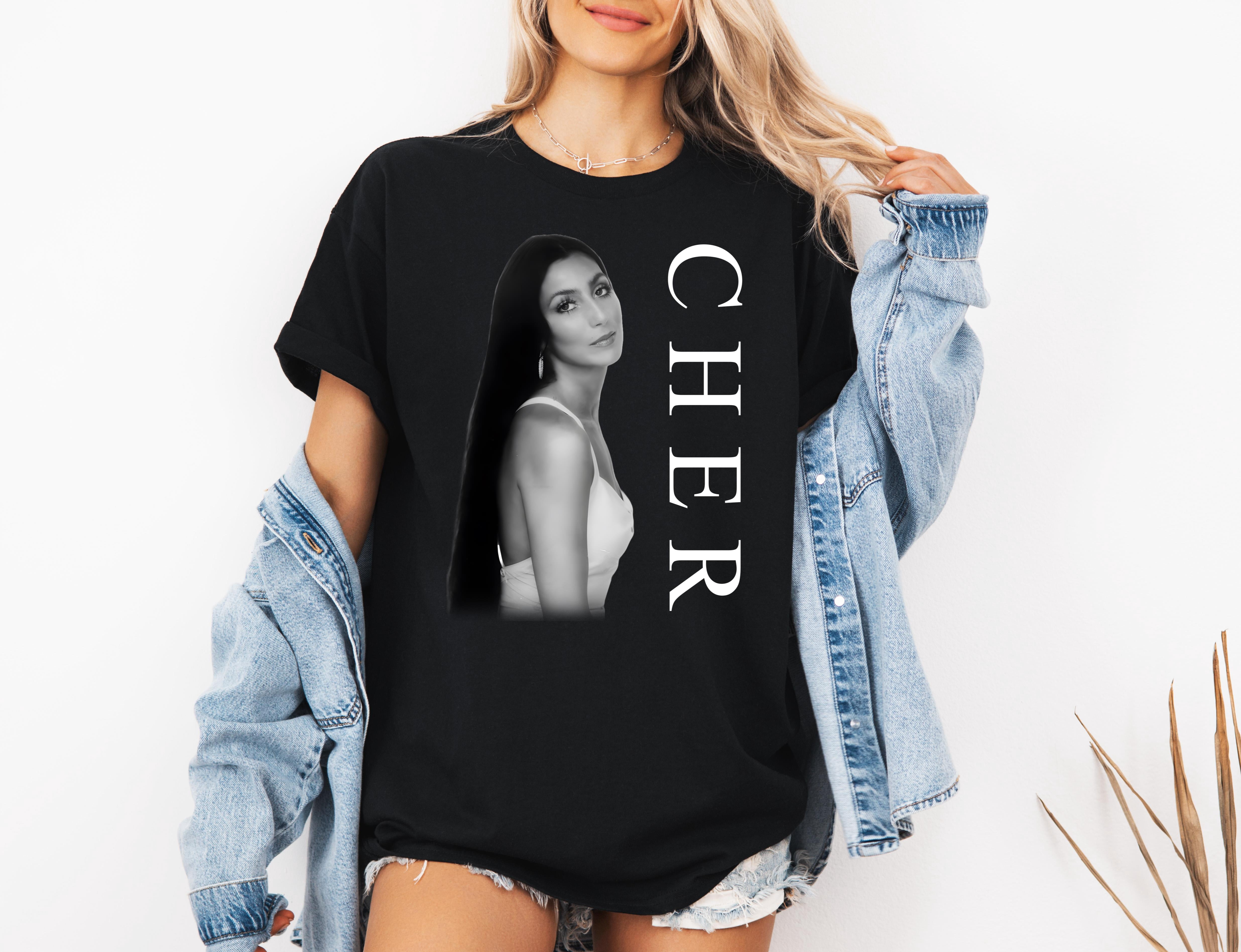Vintage Cher Aesthetic Minimalist Music Icon Pop Legend Graphic Diva ...