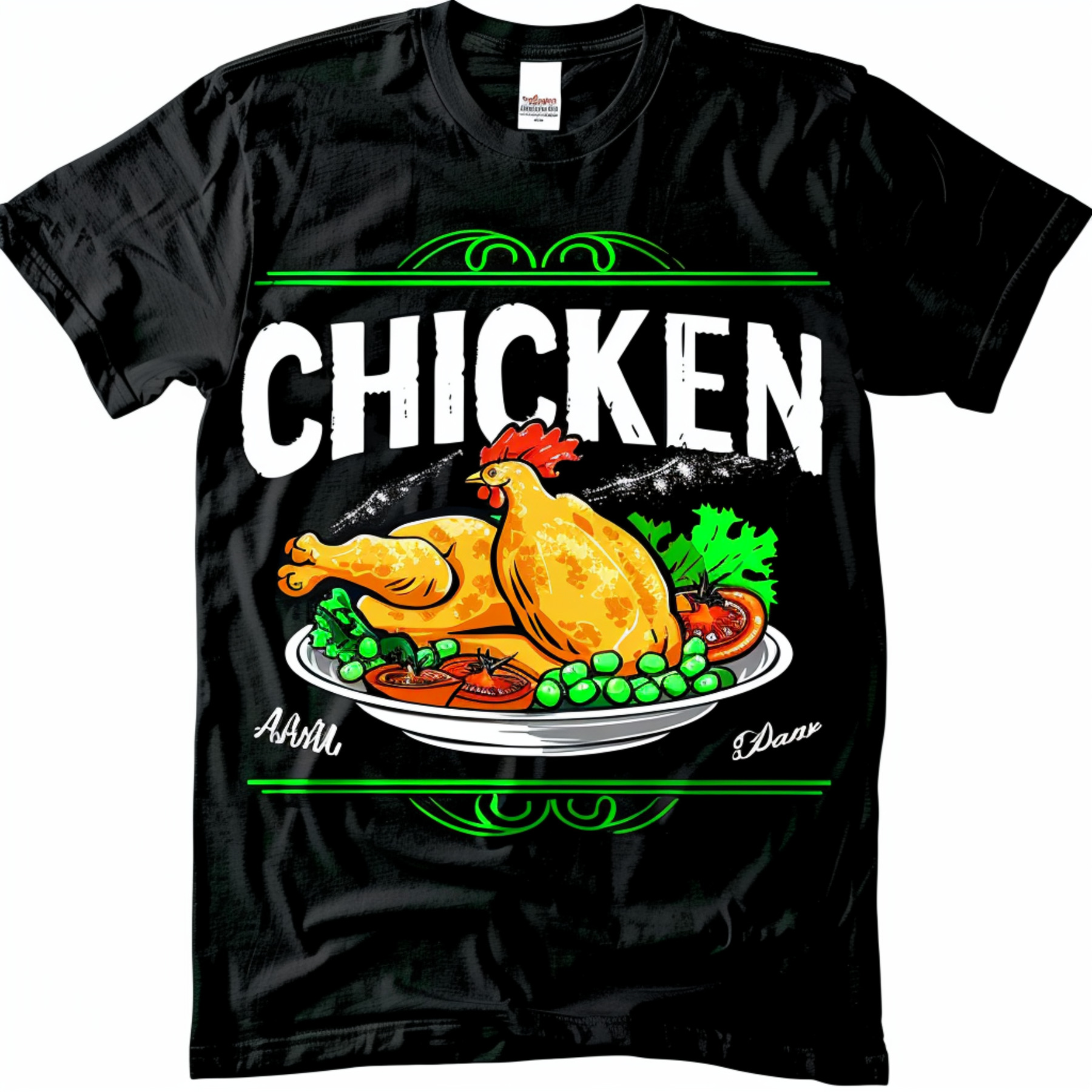 Vintage Chicken T Shirt Design Rustic Farmhouse Kitchen Clipart Set ...