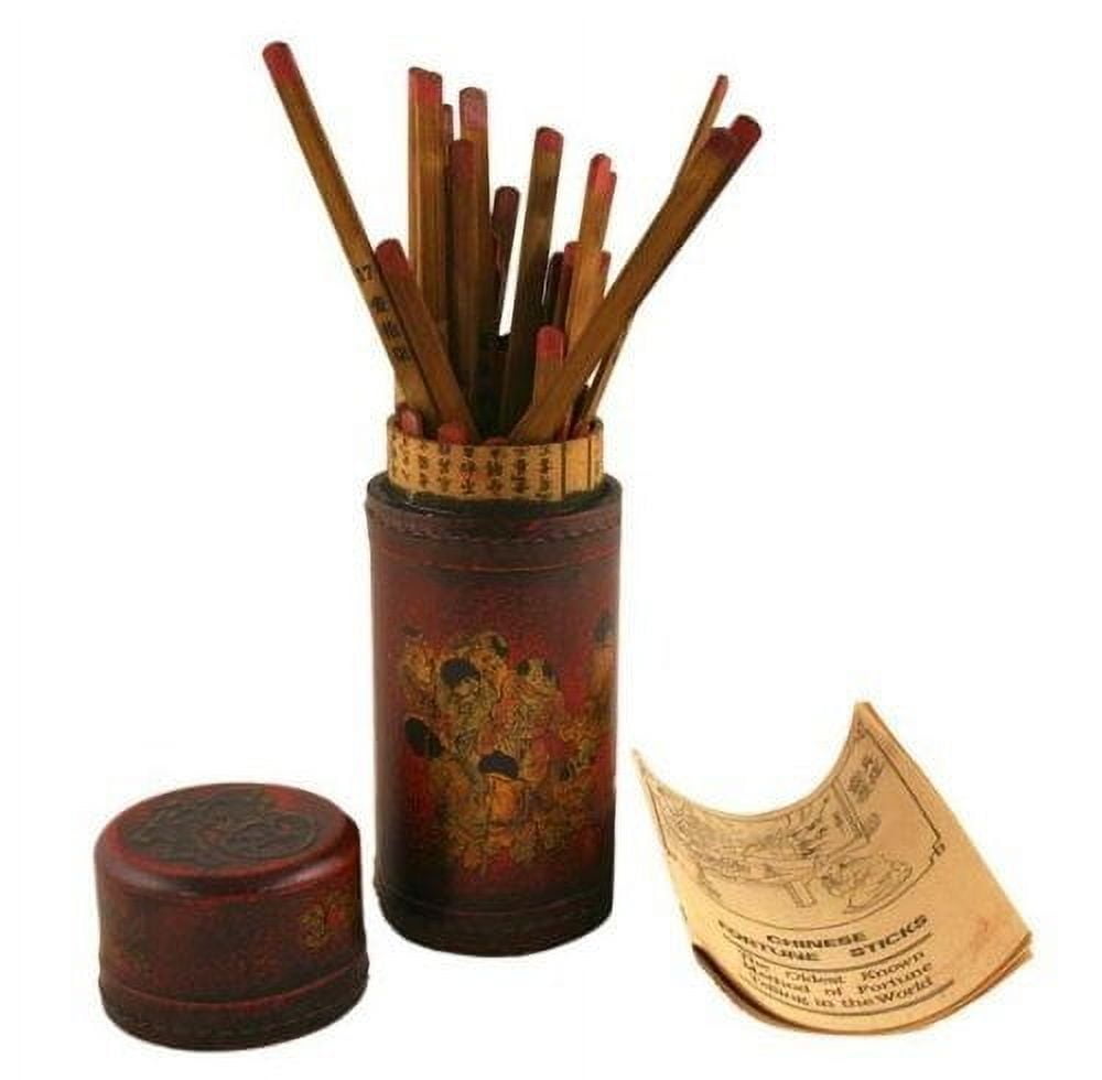 Vintage Chinese Fortune Sticks W. Instruction Booklet - Walmart.com