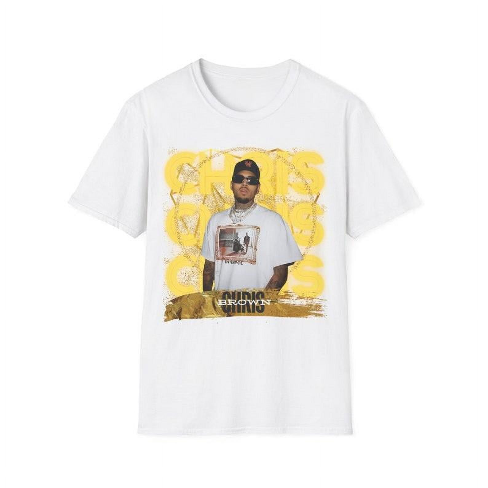 Vintage Chris Brown Unisex Comfort Tee T Shirt, Color: Sport Grey, Size ...