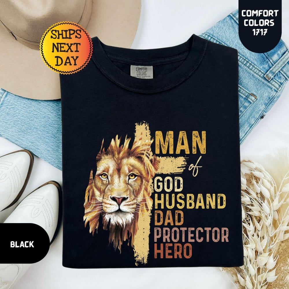 Vintage Christian Men Shirts For Dad, Man Of God, Father'S Day Gift ...