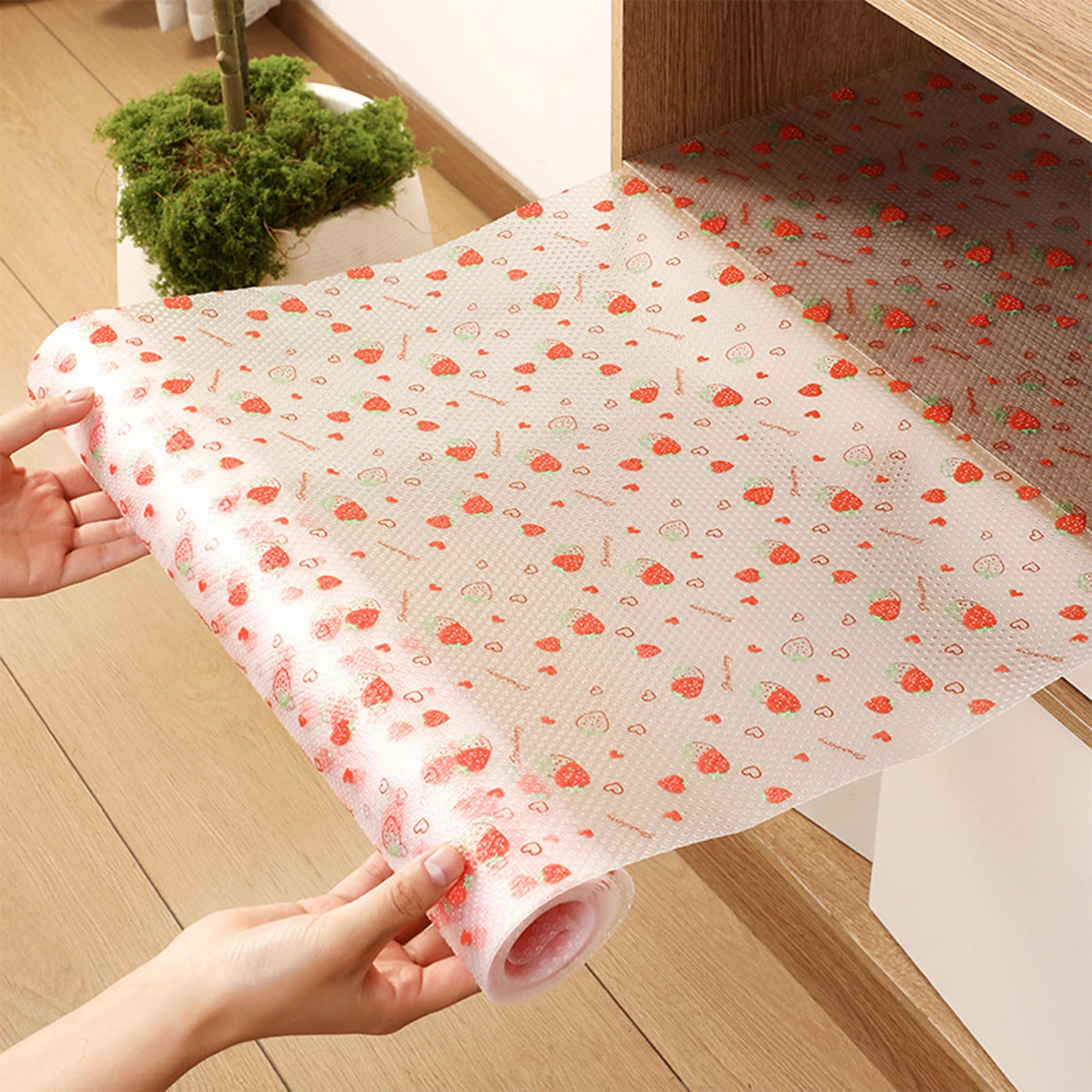 Vintage Christmas Decor New Refrigerator Liners Fridge Mats Shelf Liner ...