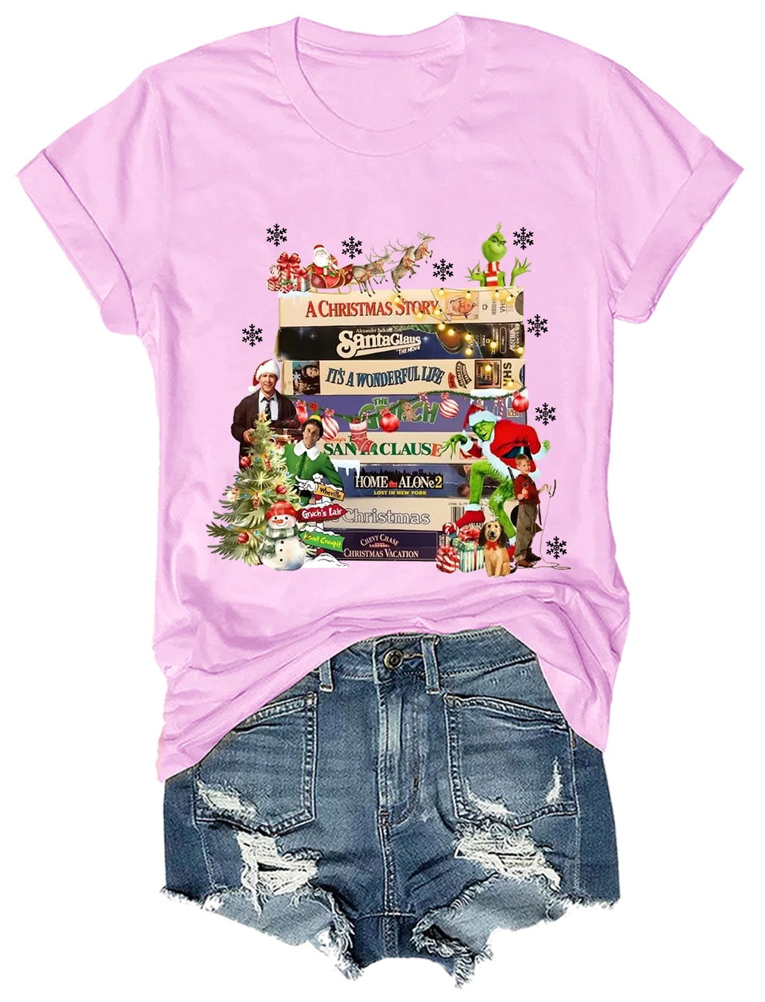 Vintage Christmas VHS Shirt, Christmas 90s Movies Shirt, Nostalgic ...