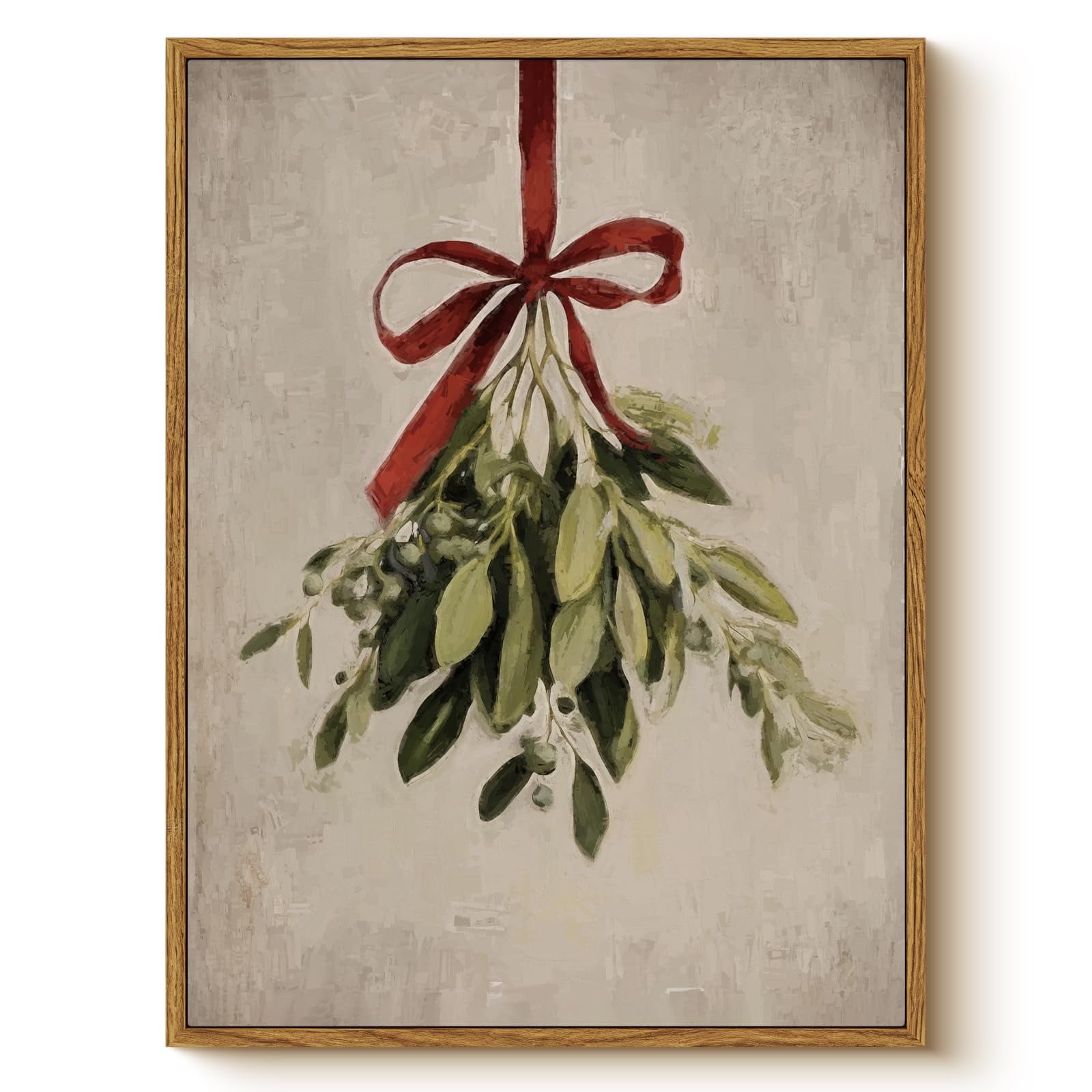 Vintage Christmas Wall Art Print Rustic Christmas Wall Art, Christmas ...