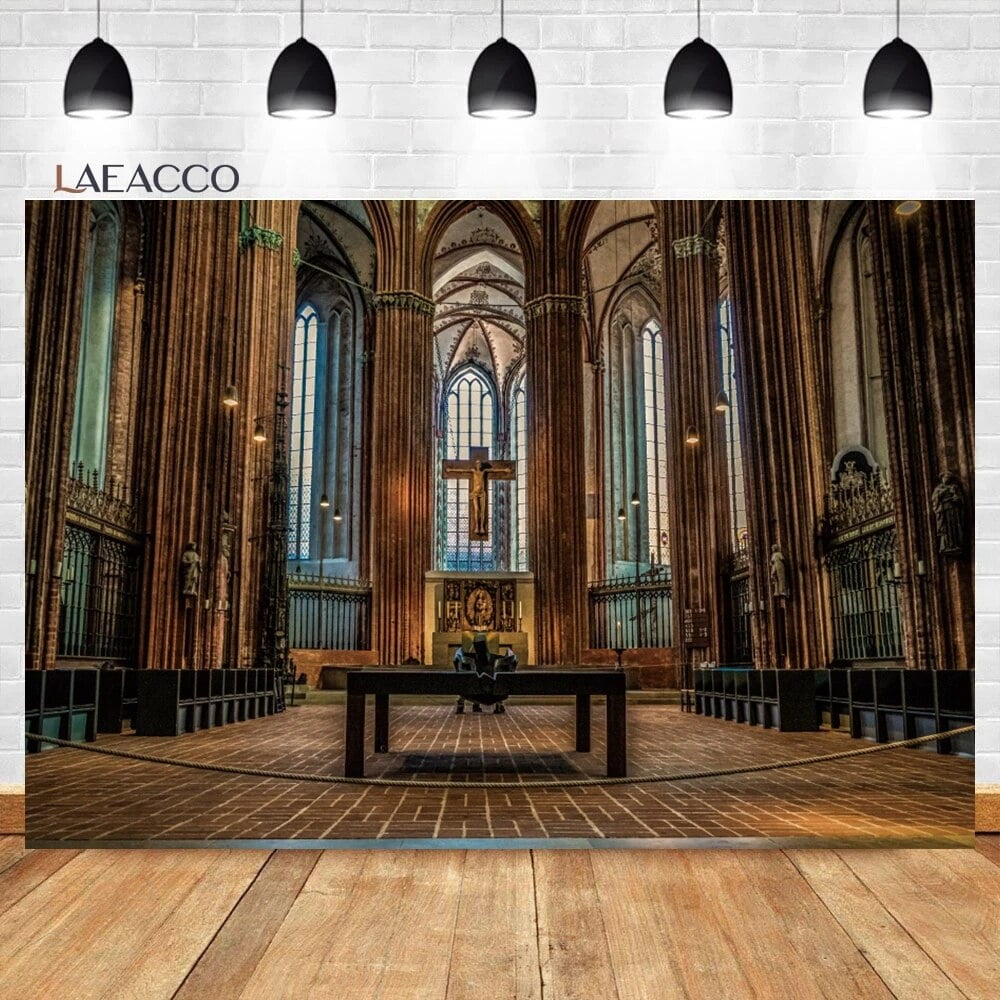 Vintage Church Magnificent Background Luxury Ancient Architecture ...