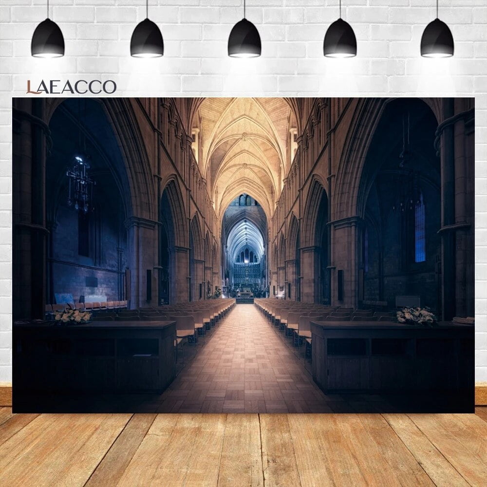 Vintage Church Magnificent Background Luxury Ancient Architecture ...