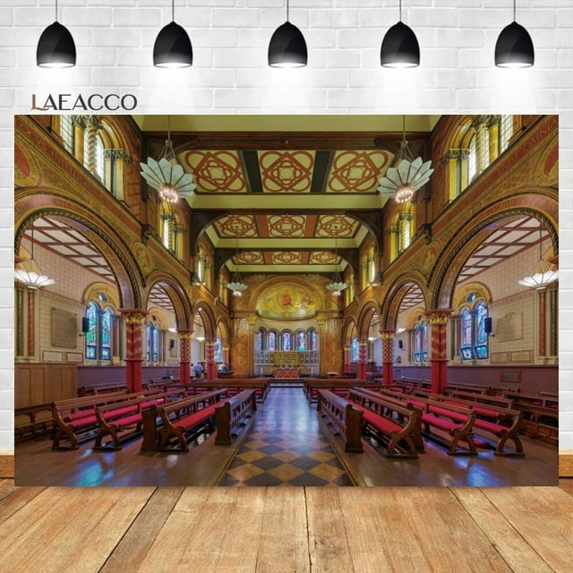 Vintage Church Magnificent Background Luxury Ancient Architecture ...