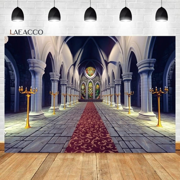 Vintage Church Magnificent Background Luxury Ancient Architecture ...
