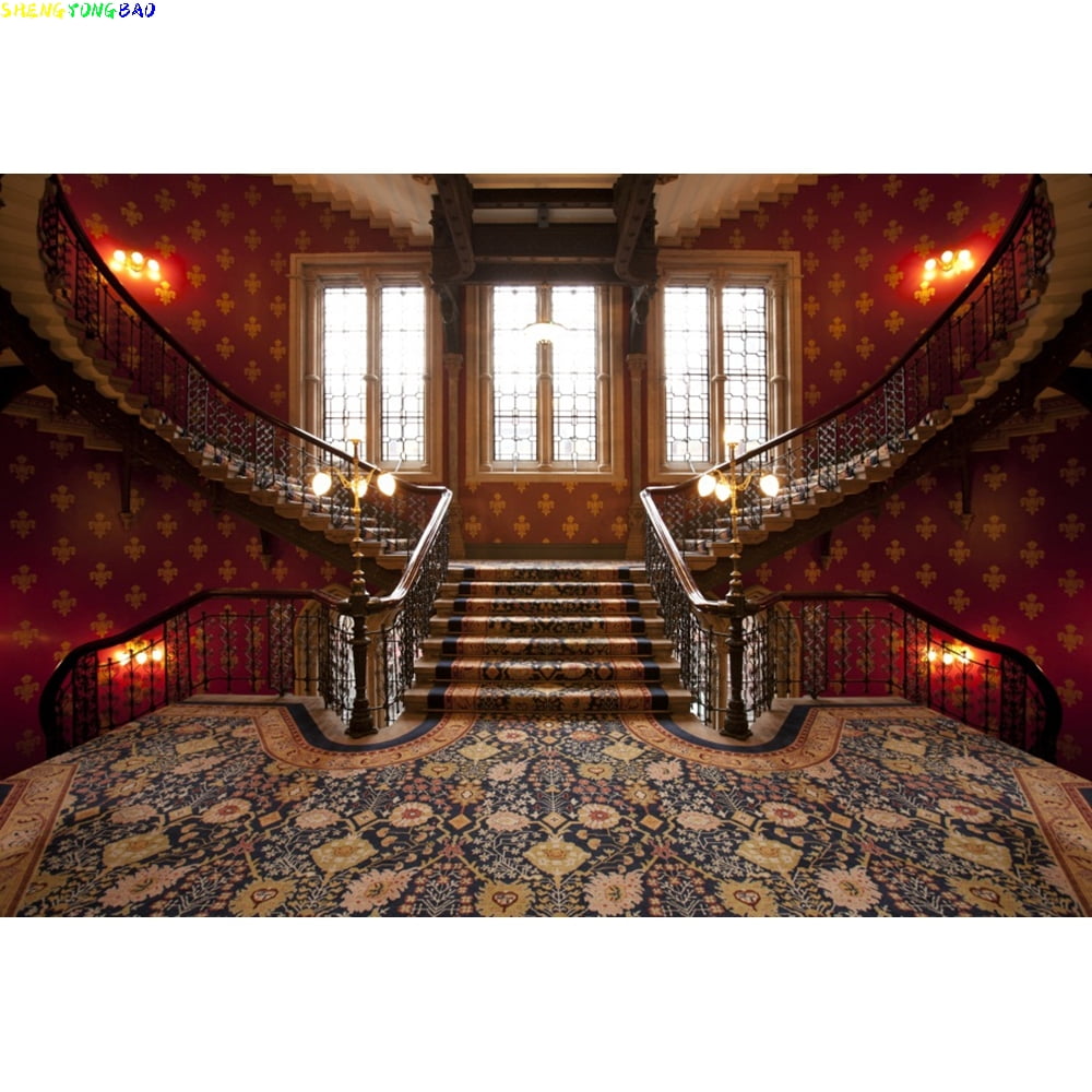 Vintage Church Palace Photography Backdrop Luxury Ancient Architecture ...