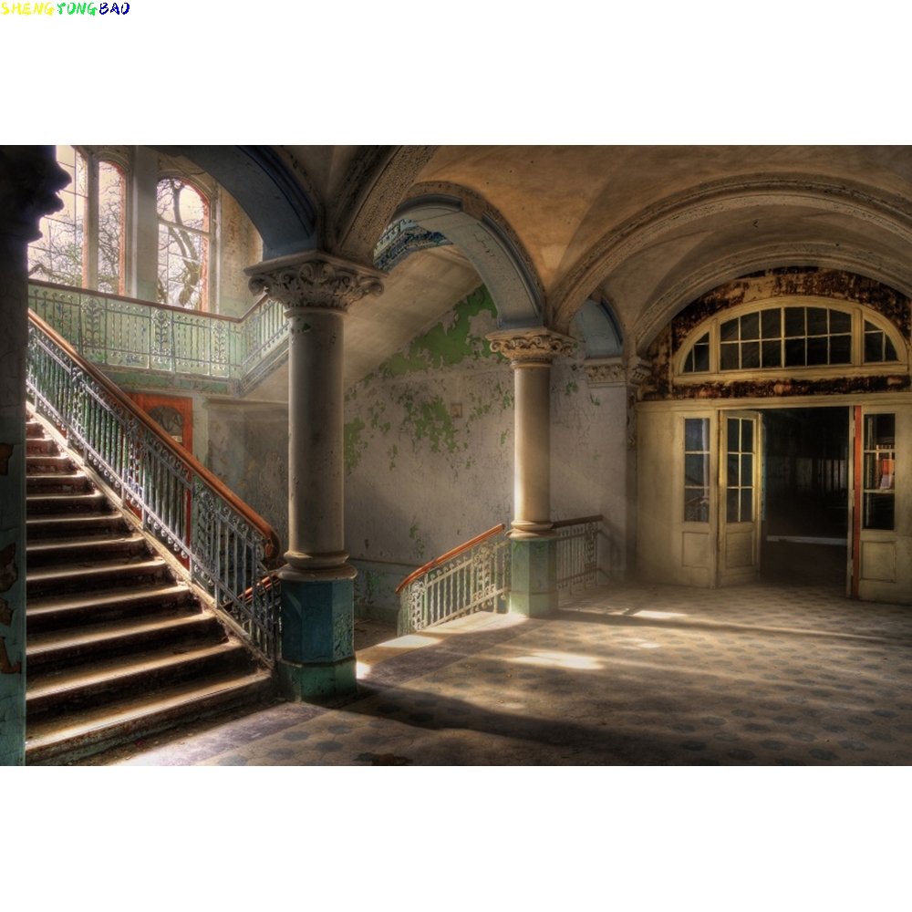 Vintage Church Palace Photography Backdrop Luxury Ancient Architecture ...