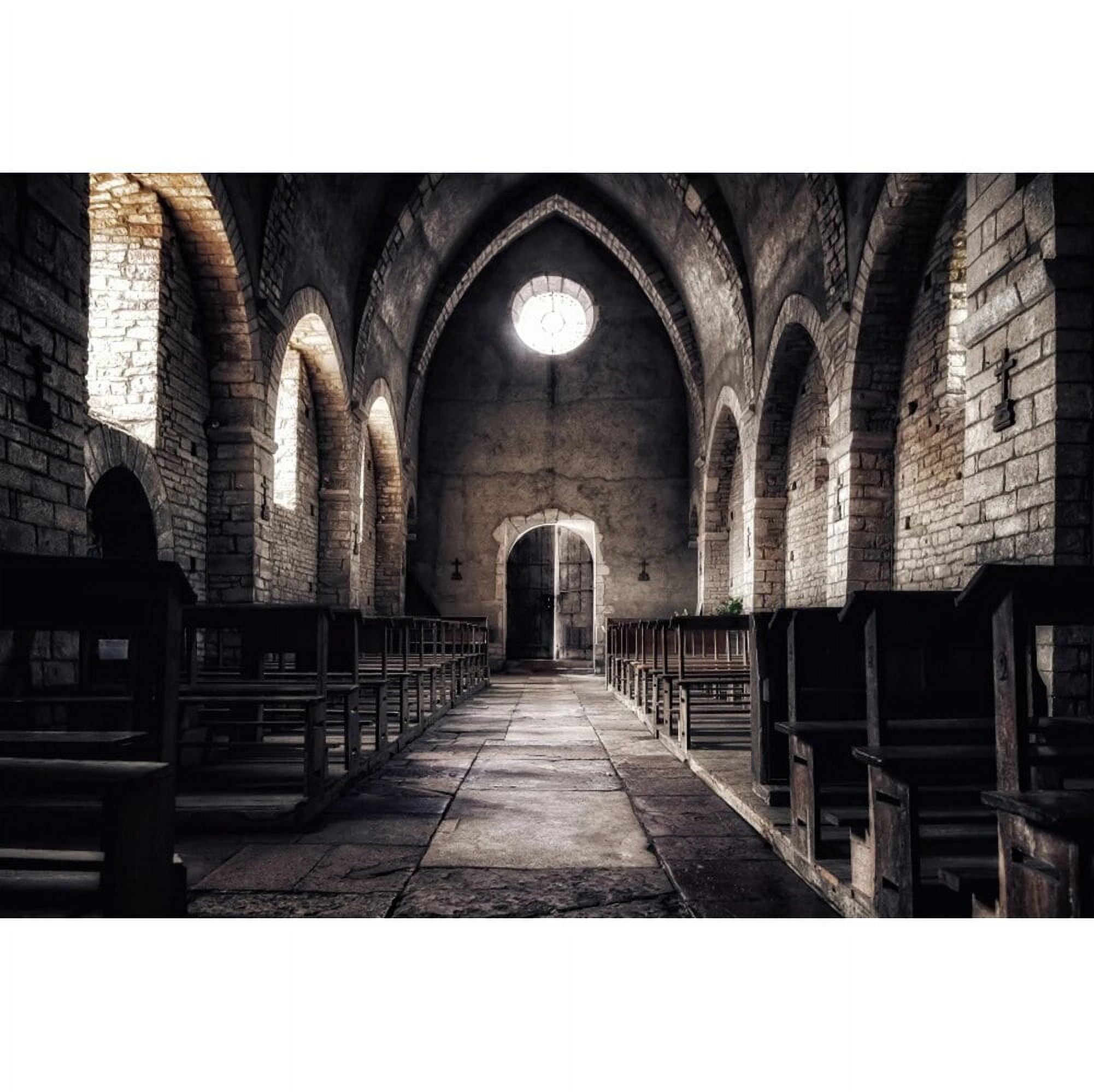 Vintage Church Photography Background Brick Wall Room Decoration ...