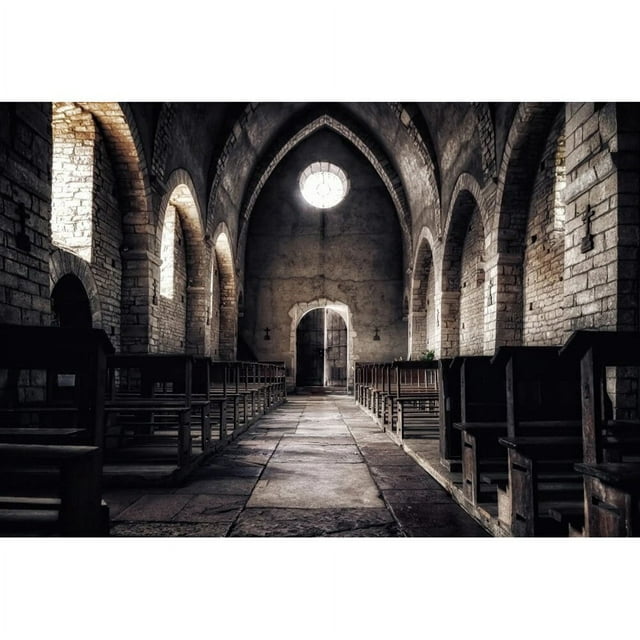 Vintage Church Photography Background Brick Wall Room Decoration ...