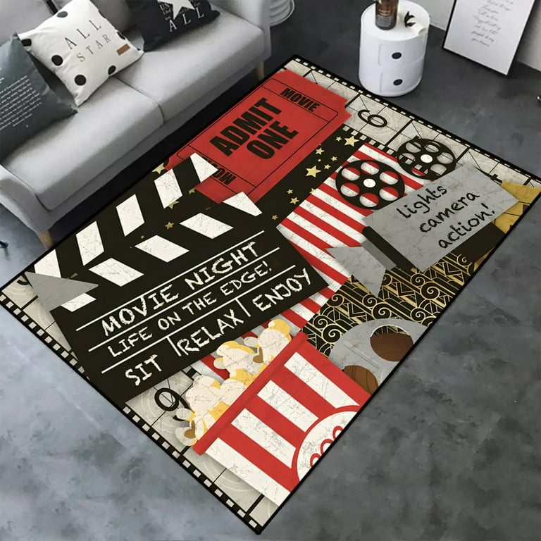 Movie Theater Area Rug