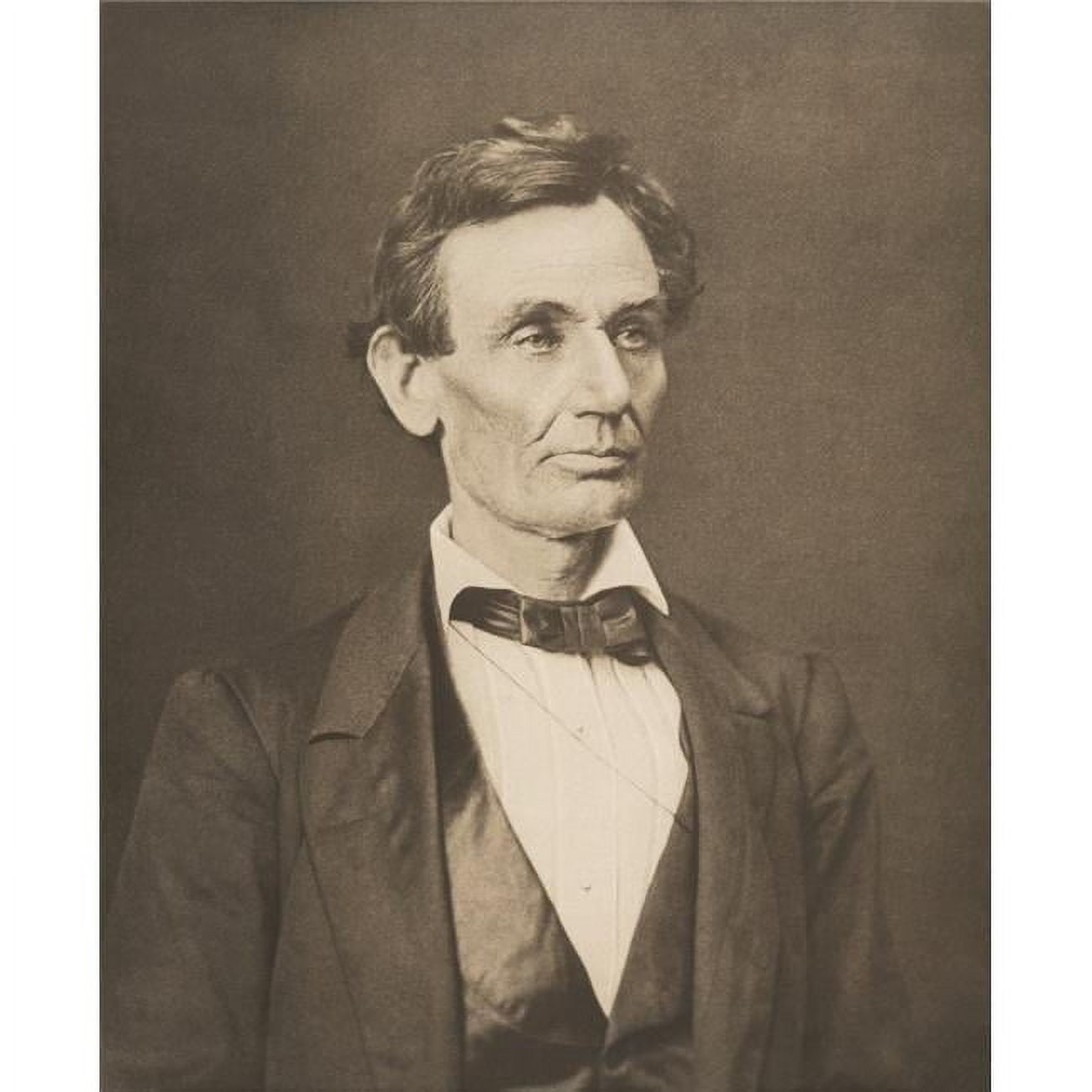 Vintage Civil War photo of President Abraham Lincoln Poster Print ...