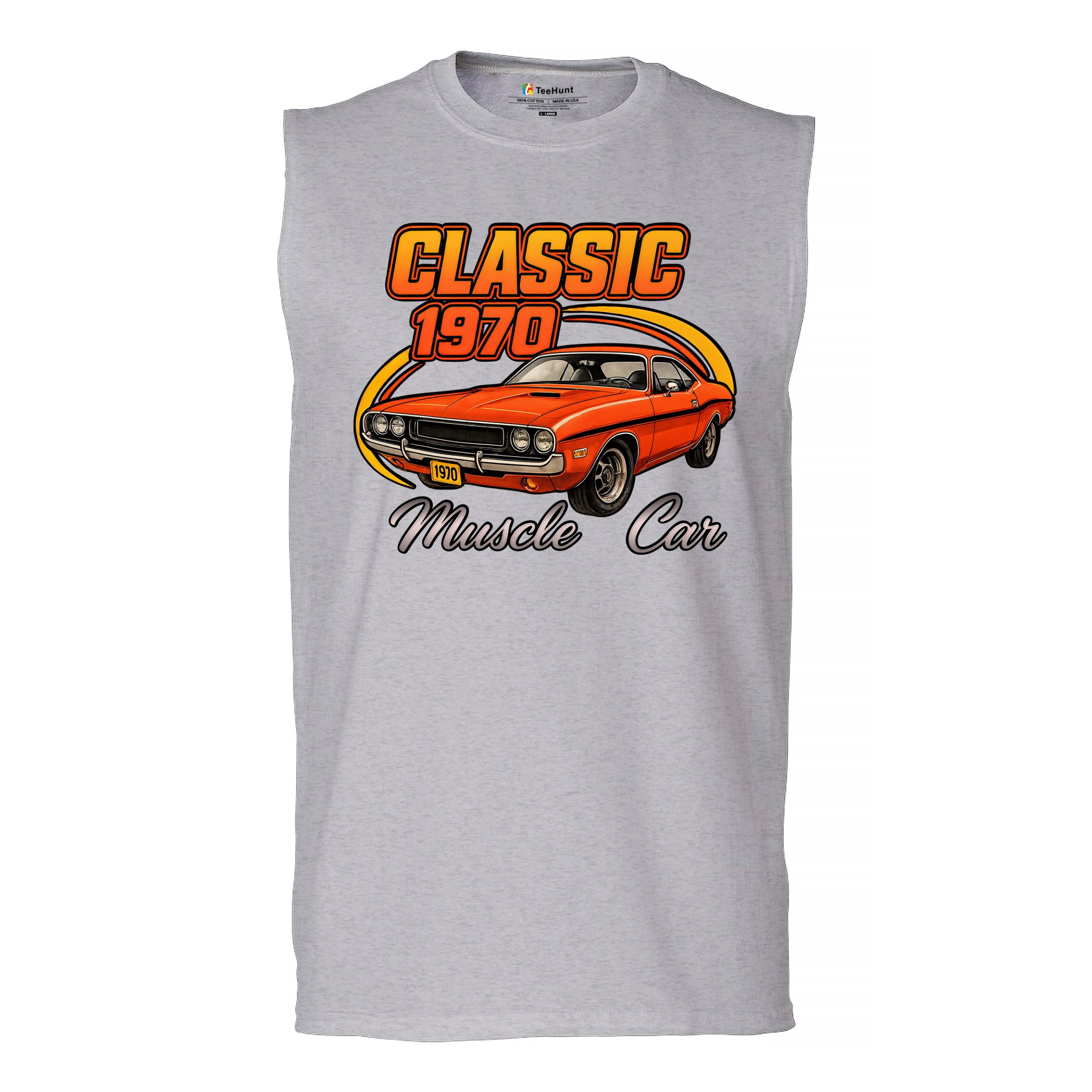 Vintage Classic 1970 Muscle Car Men's Muscle Shirt American Power ...