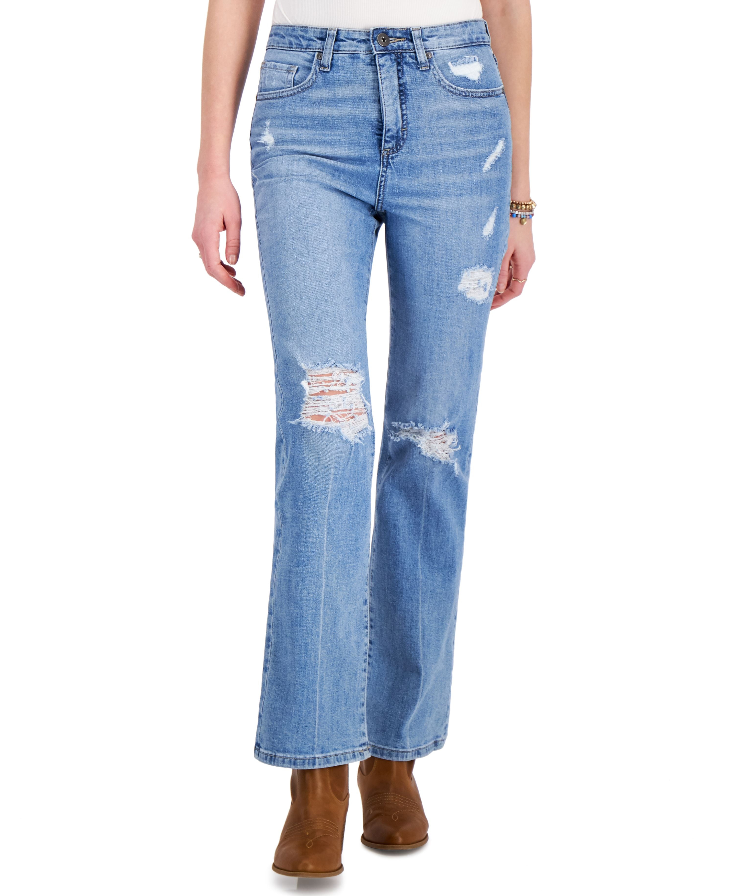 Vintage Classic Ripped Bootcut Jeans Sweet And Sour 14 - Walmart.com