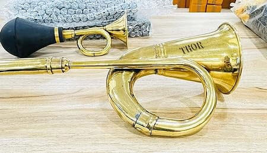 Vintage Classic Trumpet Style Brass Rubber Taxi Horn for Passenger Car ...