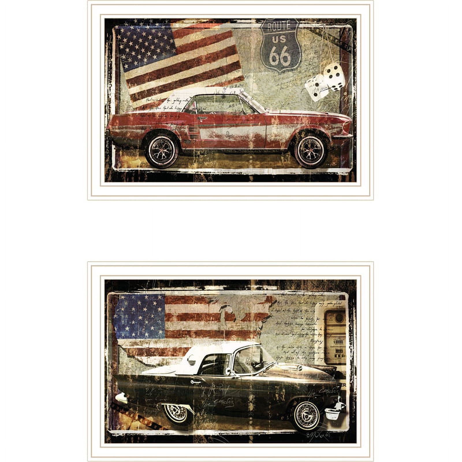 Vintage Classics Collection by Sophie 6 Framed Print Wall Art Wood ...