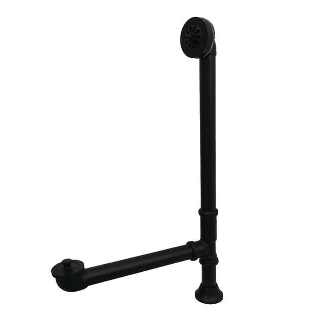 Vintage Clawfoot Tub Drain, Matte Black - Walmart.com