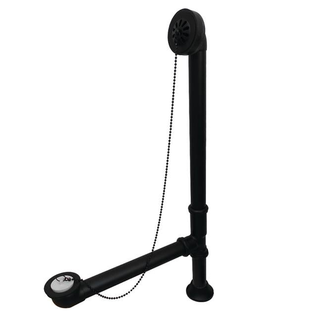 Vintage Clawfoot Tub Drain, Matte Black - Walmart.com