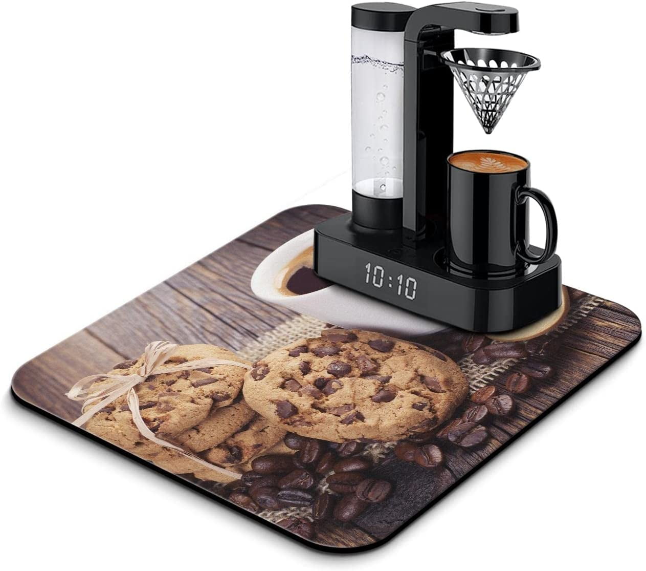 Vintage Coffee Cup Cookie Photography Kitchen Mat Dry Coffee Mats ...
