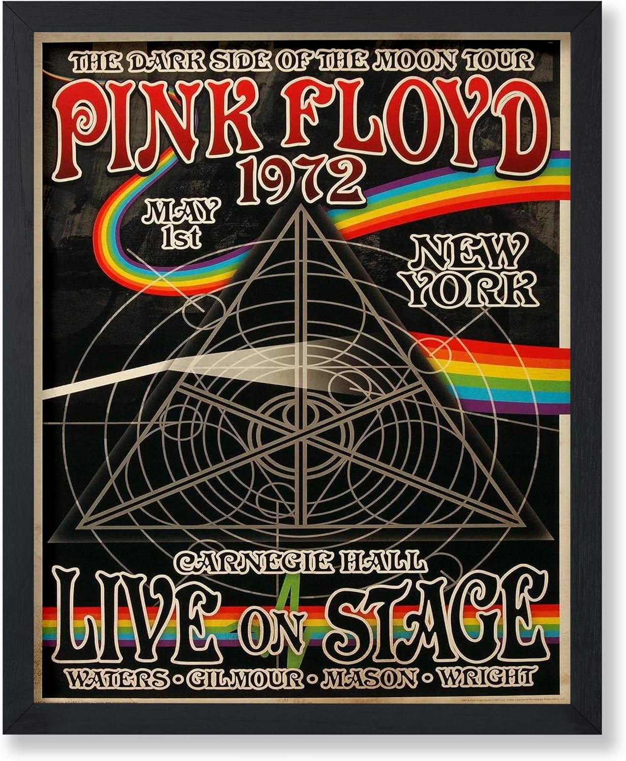 Vintage Concert Poster - Retro Music Print - Carnegie Hall, New York ...