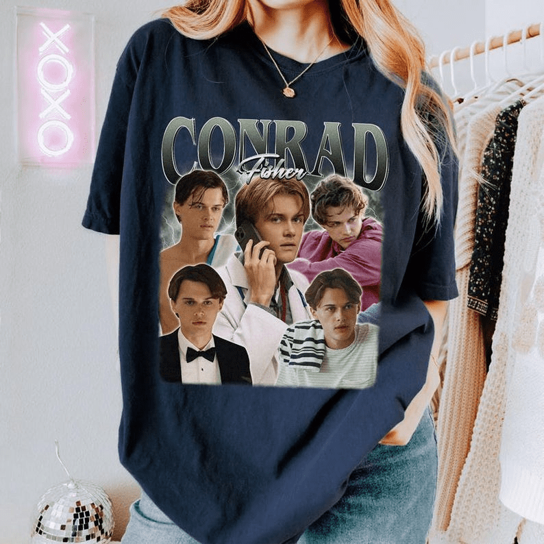 Vintage Conrad Fisher Unisex Graphic Shirt, Team Conrad The Summer I ...