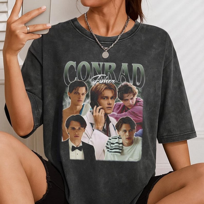 Vintage Conrad Shirt, Retro Conrad Fisher Shirt, Team Conrad The Summer ...