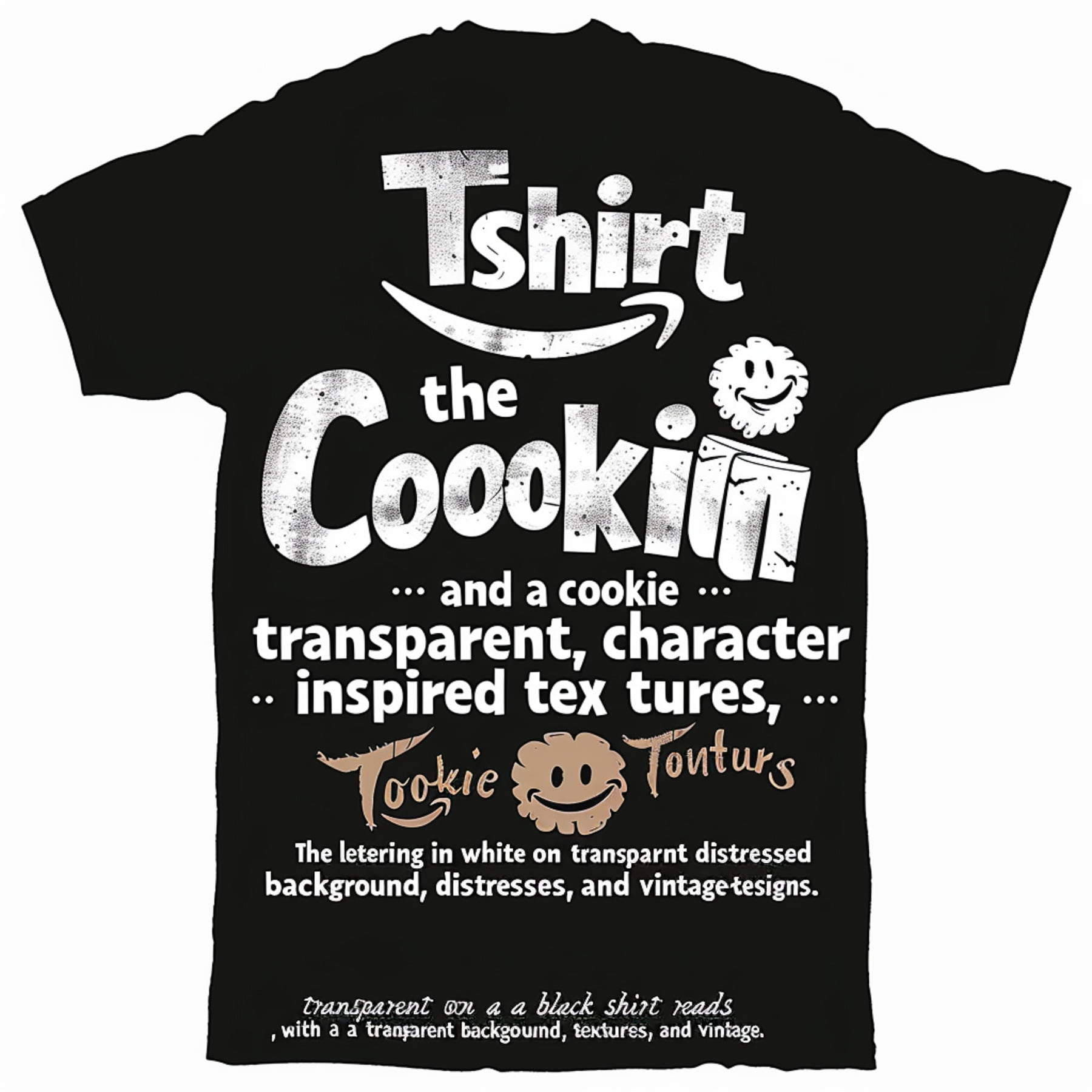 Vintage Cookie Character T Shirt Celebrate Todays Good Mood With Tokened Andersens Design
