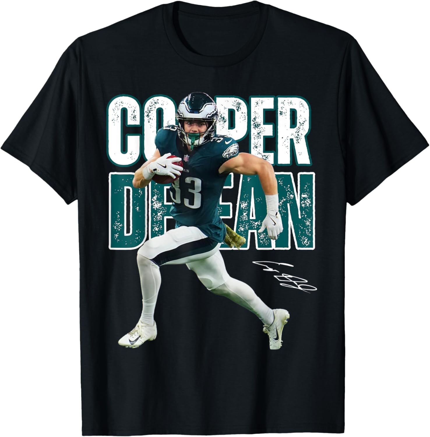 Vintage Cooper Tee Graphic Dejean 90's Style T-Shirt - Walmart.com