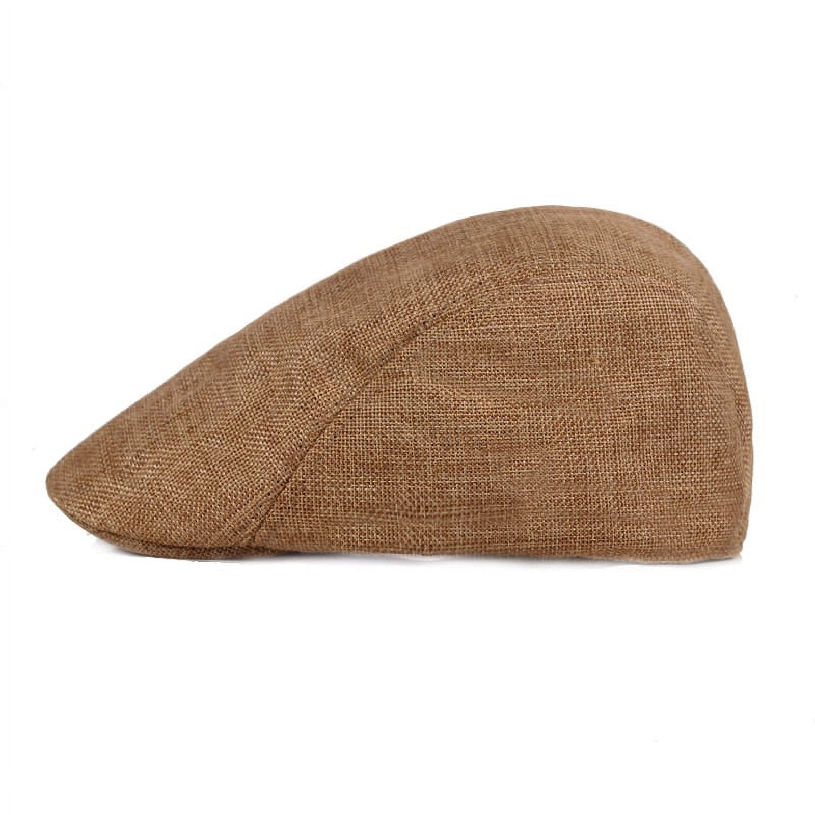 Vintage Corduroy Newsboy Caps Autumn Winter Beret Horn Retro Peaked Cap ...