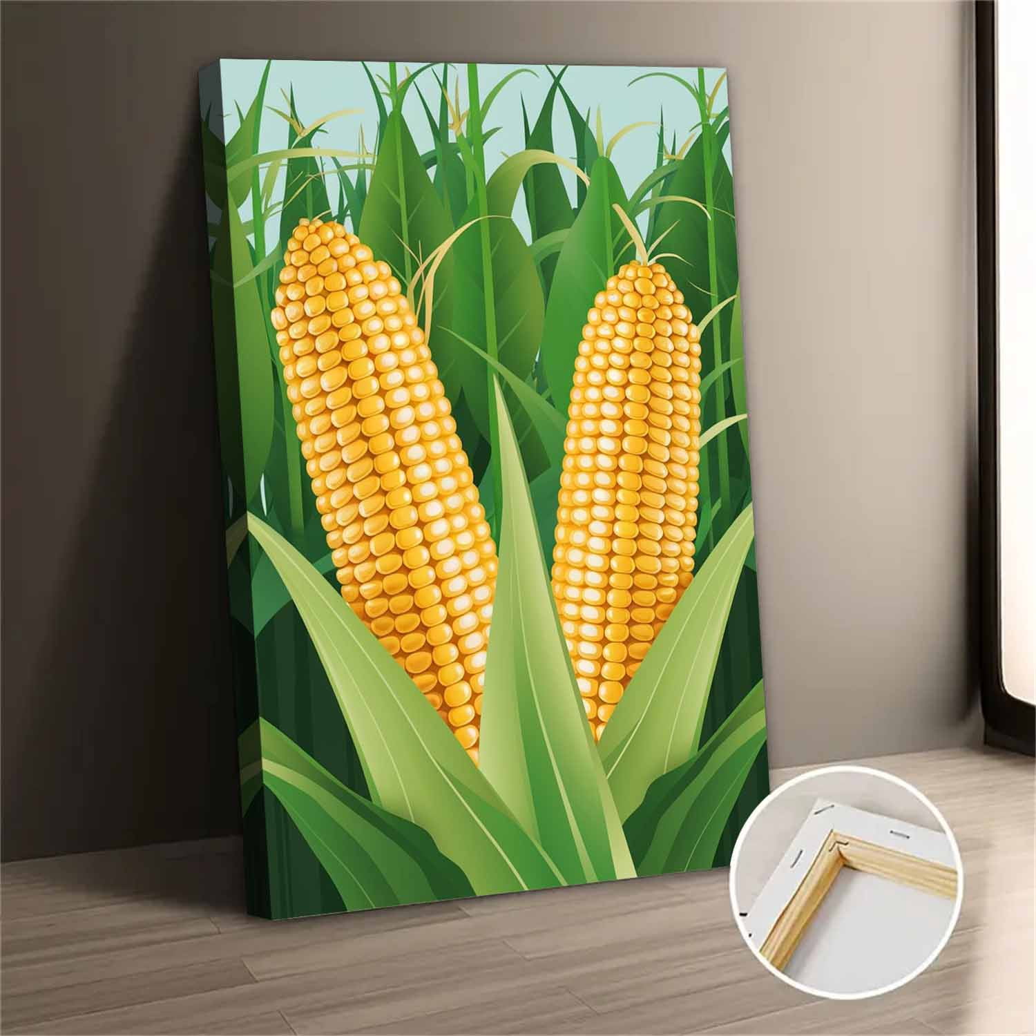 Vintage Corn Wall Art Canvas Paintings For Bedroom Room - Walmart.com