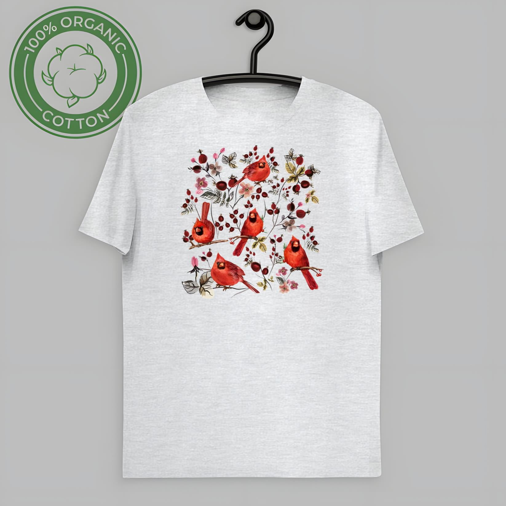 Vintage Cottagecore Wildflower Red Cardinal Shirt, Goblincore Nature ...