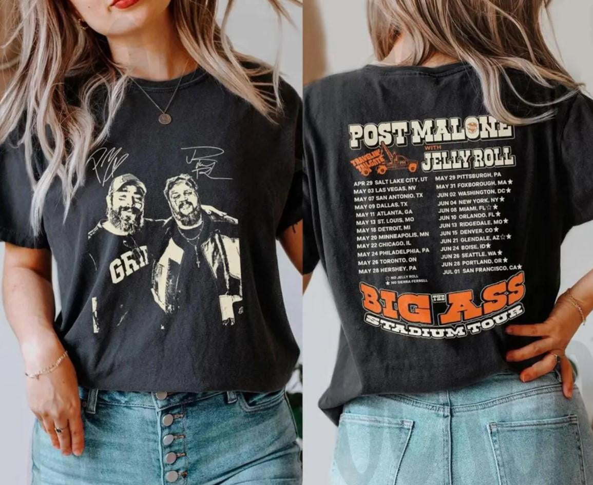 Vintage Country Rap Tour Tee | Retro Stadium Concert Shirt | 2025 Music ...