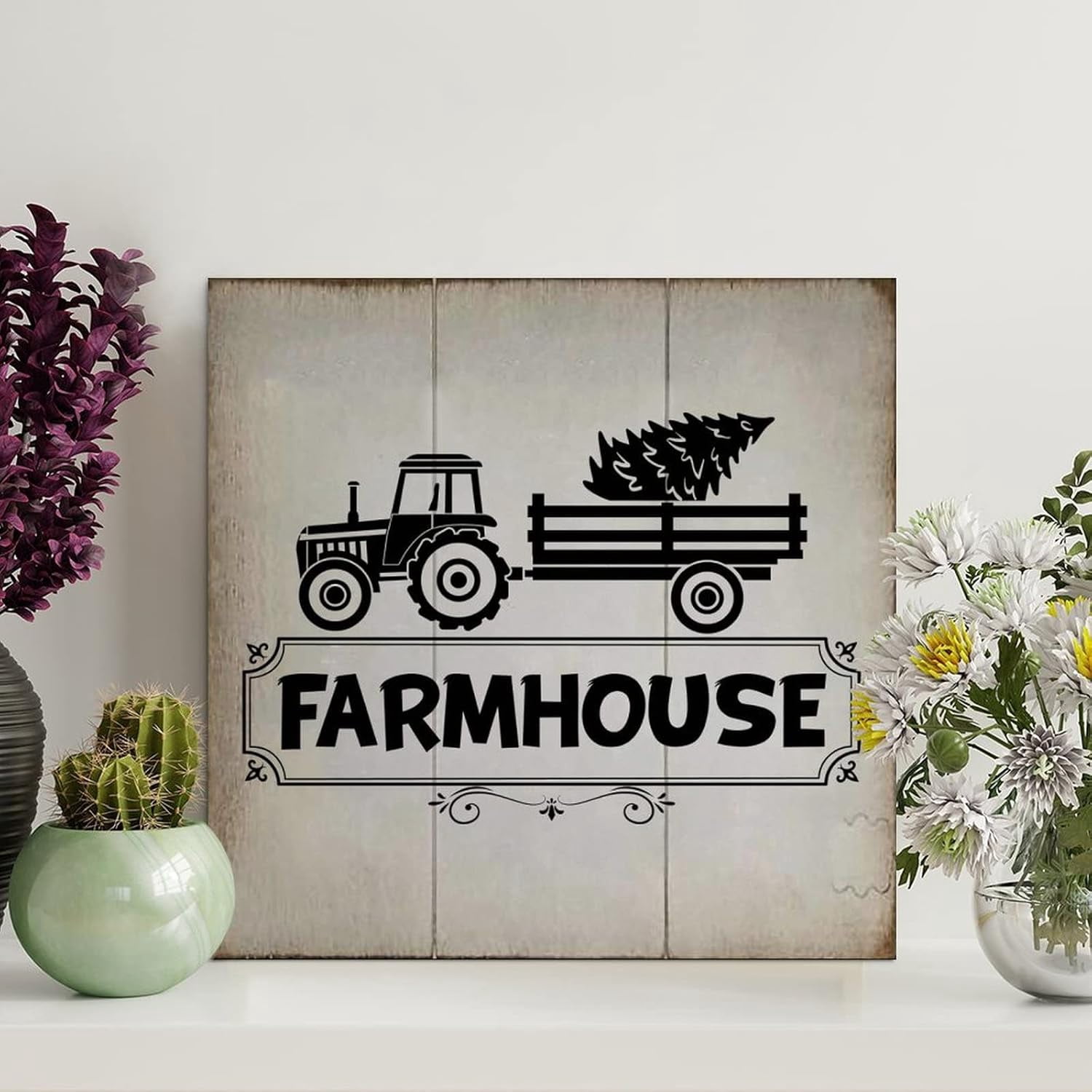 Vintage Country Wooden Pallet Sign Farmhouse Wood Signs With Sayings ...