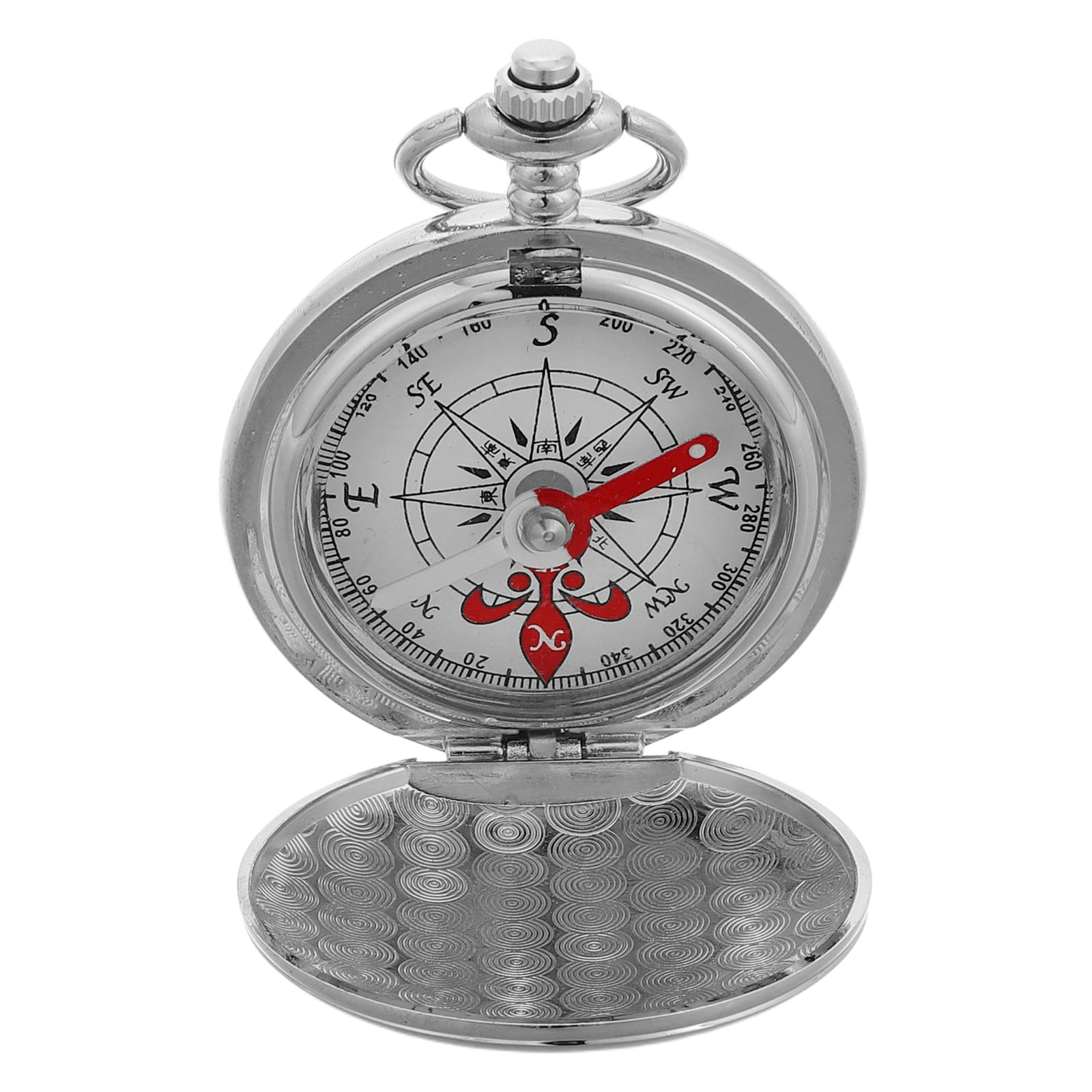 Vintage Cover Compass Pocket Watch Compass Night Glow Compass Portable ...