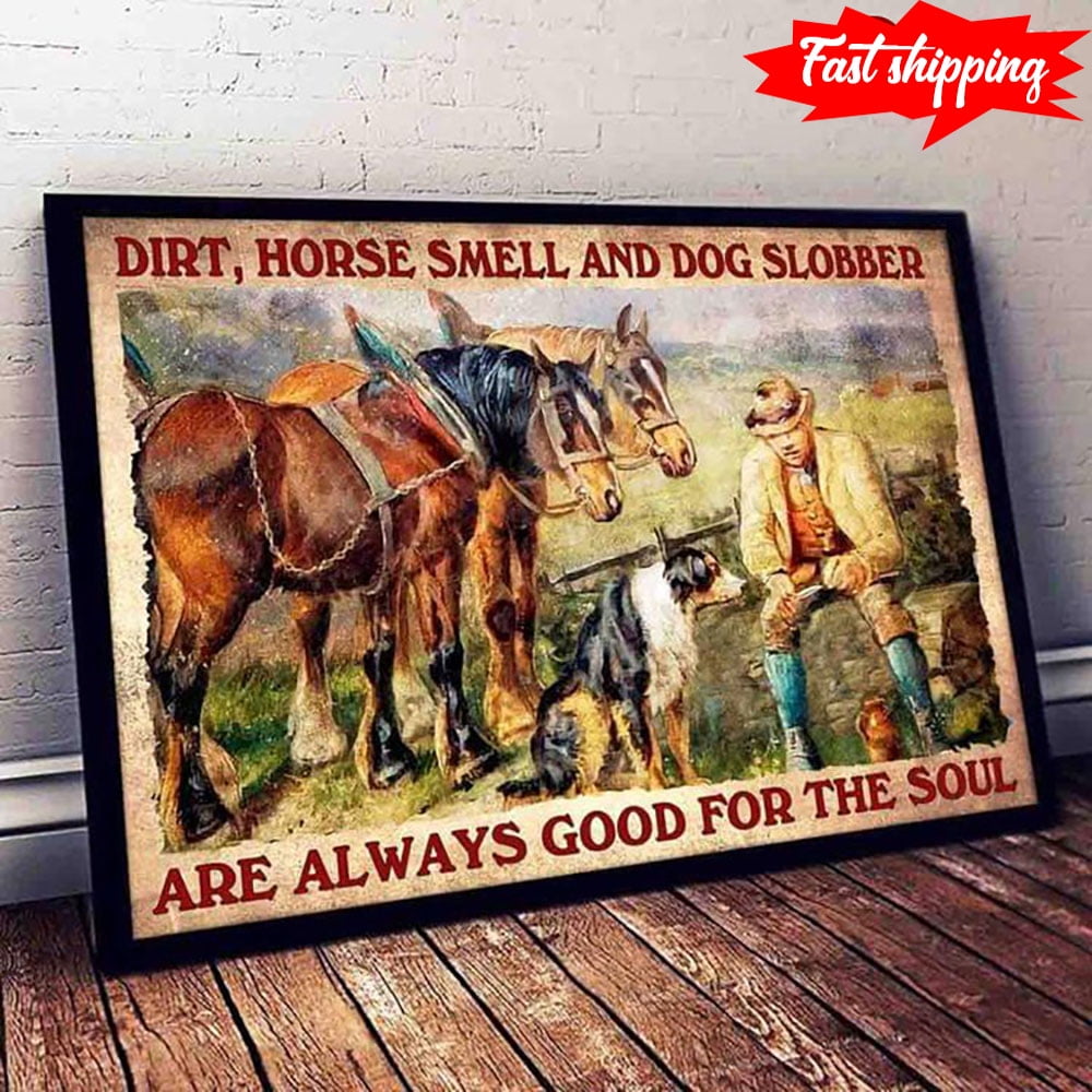 Vintage Cowboy Dirt, Horse Smell And Dog Slobber Are Always Good For ...