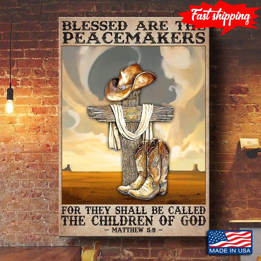 Vintage Cowboy Hat & Boots & Jesus Cross Draped With White Cloth ...