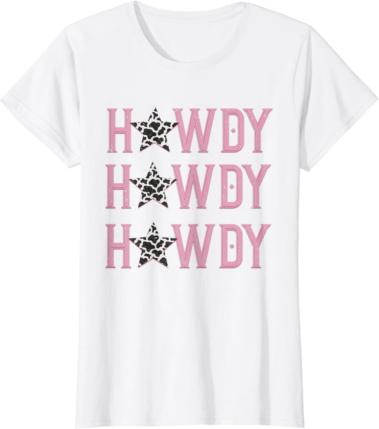 Vintage Cowgirl White Howdy Rodeo Country Western Southern T-Shirt ...