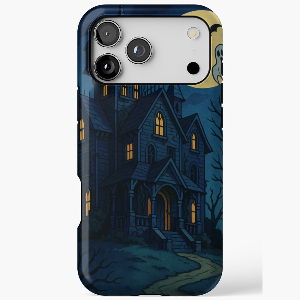 Vintage Creepy Halloween Retro Ghost Pumpkin Art Phone Case for iPhone ...