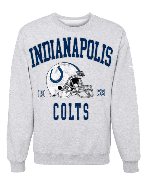 Vintage Crewneck Indianapolis Football Team Colt T-Shirt, Super Bowl ...