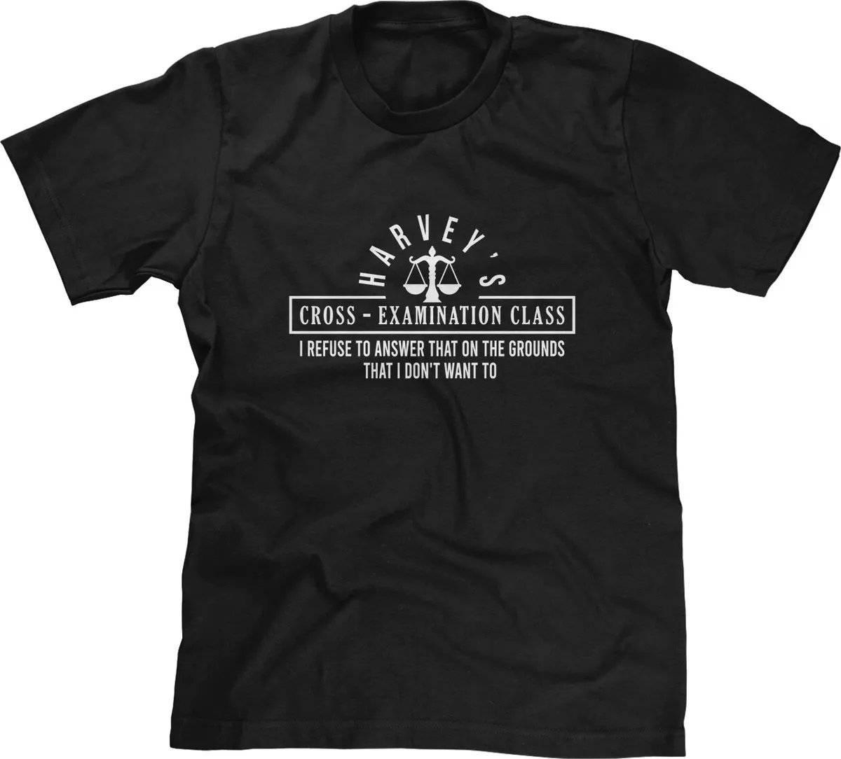 Vintage Cross Examination Tv Show Quotes Law Fan Lawyers Funny Party ...
