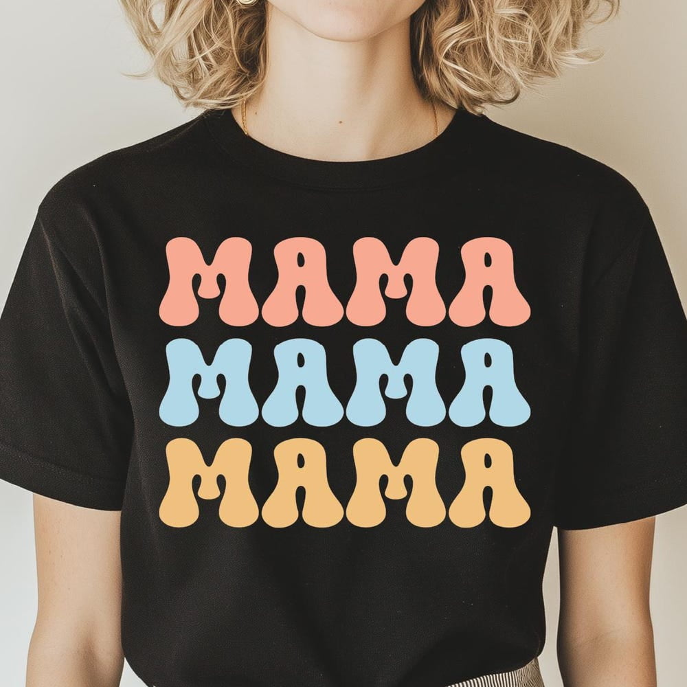 Vintage Cute Mama Mom Life Mama'S Birthday Gift Mother'S Day Mama'S ...