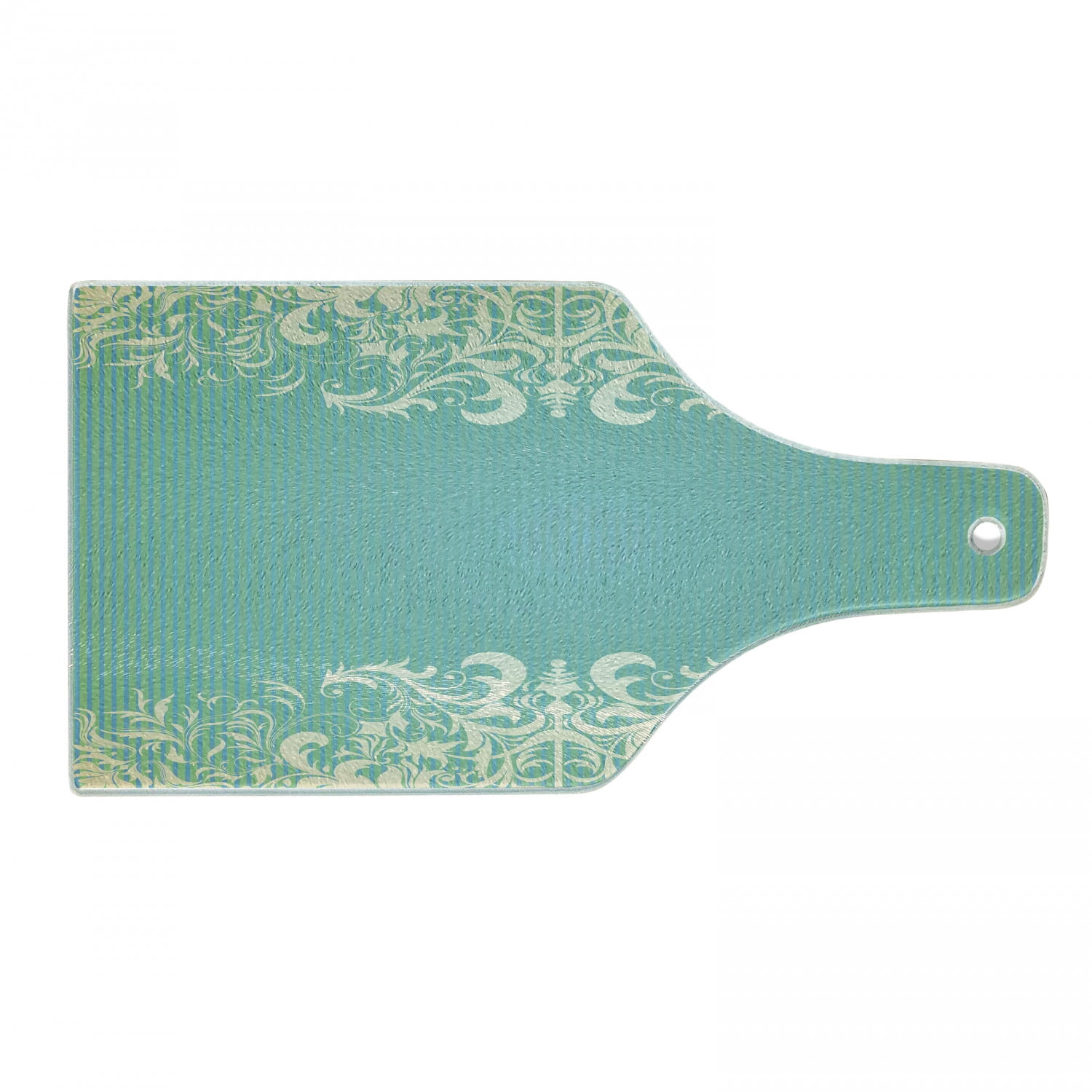 Vintage Cutting Board, Old Fashioned Frame with Grungy Floral Curlicues ...
